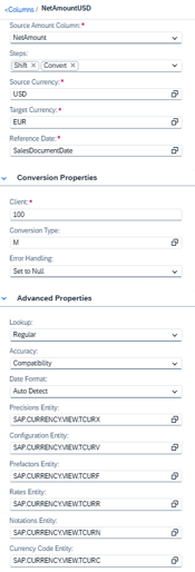 Using Currency Conversion in SAP Datasphere with S/4HANA